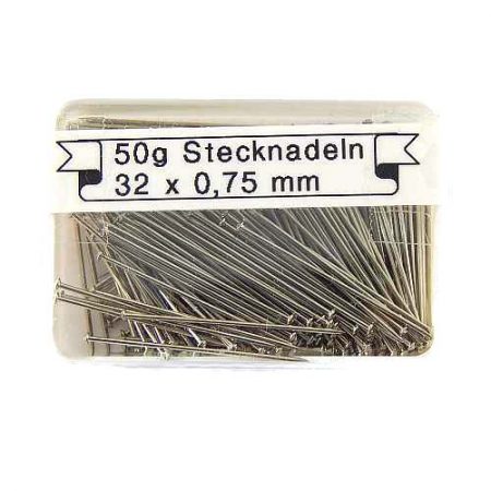 Stecknadeln - mit und ohne Glaskopf - Klöppelwerkstatt